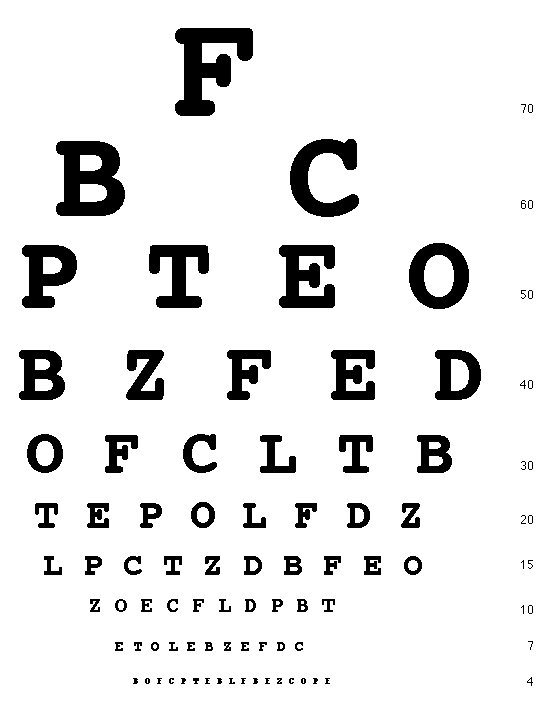 Letterkaart Opticien nl